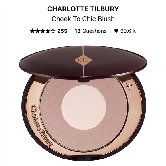 Charlotte Tilbury Makeup Charlotte Tilbury Cheek To Chic Blush Poshmark